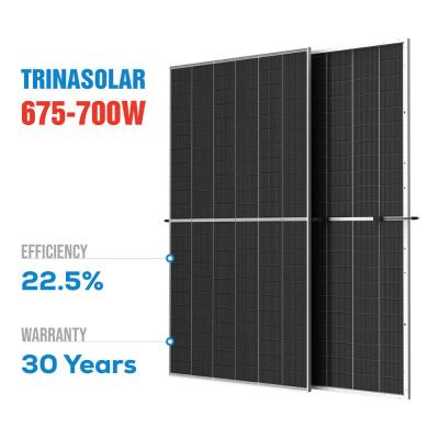 China 600w solar panel trina 630w 650w 670w 700w tier 1mono module with in EU warehouse for sale