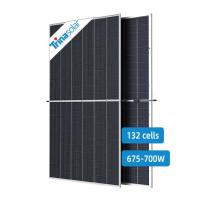 China N Type Double Glass Trina Solar Panels 675w 680w 685w 690w 695w 700w Solar PV Module for sale