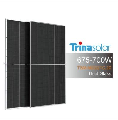 China Mono Solar Panel TSM-NEG21C.20 670W 675W 680W 685W 690W 695W 700W for Solar Power System for sale
