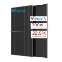 China Trina Vertex N Solar Panels NEG21C.20 675W 680W 685W 690W 695W 700W Bifacial Dual Glass Monocrystalline module for sale
