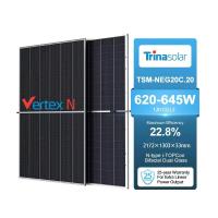 China 2024 Trina Bifacial NEG20C.20 620W 625W 630W 635W 640W 645W Monocrystalline Solar Panels for sale