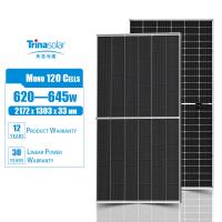 China Bifacial Solar Panels N-Type 620w 625w 630w 635w 640w 645w for 210mmx210mm Cell Size for sale