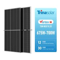 China TSM-NEG21C.20 Trina Vertex 675w 680w Glass Solar Panel 685w 690w 695w 700w PV Module for sale