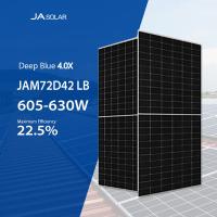 China 22.5% Panel Efficiency JA N Type Solar Roof 635W 630W 625W 620W Mono Solar Panels Half Cut Panels Manufactures for sale