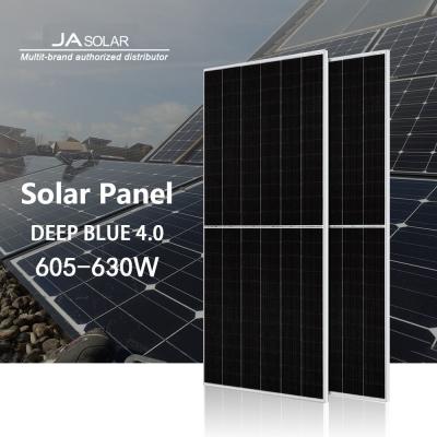 China 182mmx182mm Cell TOPCON JA Mono Solar Panel 605W 610W 615W 620W 625W 630W for sale