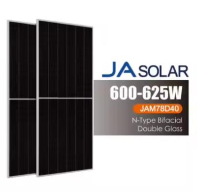 China 600-625W Half Cell and PERC Type JA Solar Panel for 2024 Distributed Project at Lower Cost for sale