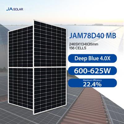 China Good 600W 605W 610W 615W 620W 625W Bificial Solar Panels N-type for Wind Load 2400Pa / 2400Pa for sale
