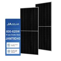 China JA SOLAR 600-625W Photovoltaic Module for Home Solar System 2.0mm Tempered Low Iron Glass for sale