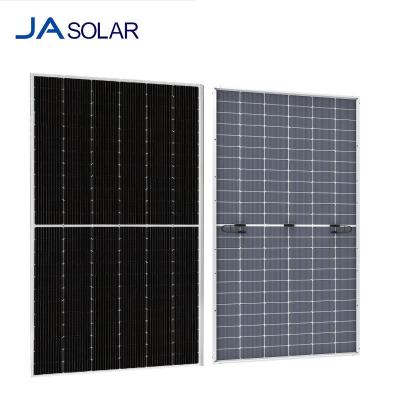 China 600-625W N-Type Double Glass Bifacial Solar System for Front Snow Load Protection for sale