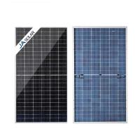China 600W Bifacial Double Glass Solar Panel JAM72D40LB 585W 590W 595W 605W with 12AWG Cable for sale