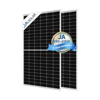 China JA Solar Panels 590W Half-Cell Panels Solar 595W 600W 605W 610W 615W N-Type Bifacial for sale