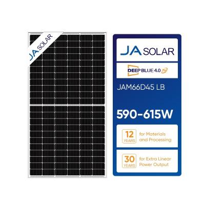 China Home Solar Energy Storage System 590W-615W 132Cell Perc N-Type Bifacial Mono Pv Panel for sale