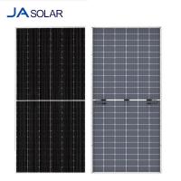 China JA Solar Panels 590w 595w 600w 605w 610w 615w Double Glass N Type Bifacial Mono Modules for sale