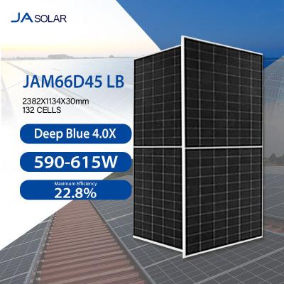 China 590W 595W 600W 605W 610W 615W N Type Solar Panels with Anodized Aluminium Alloy Frame for sale