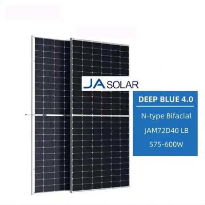China Double Glass Half Cell Bifacial Solar Panel for Solar System IEC ISO TUV Certified for sale