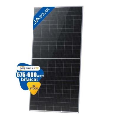 China Glass 2.0mm 575W 590W 600W N-Type Bifacial Photovoltaic Module for Roof Installation for sale