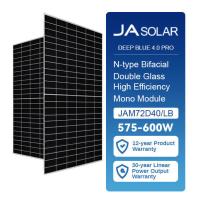 China JA Solar Panels 575w 580w 585w 590w 595w 600w with Panel Dimensions 2333*1134*30mm for sale