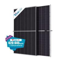 China Trina Bifacial Double Glass Photovoltaic Solar Panel 620-645W The Home Solar Solution for sale