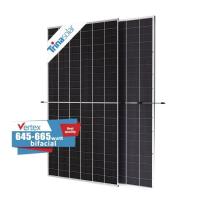 China TSM Solar DEG21C.20 Solar Panels 645W 650W 660W 665W Module Dual Glass Bifacial Vertex for sale