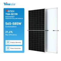 China High Energy Trina Vertex DE19R 565W 570W 575W 580W 585W Solar Panel for Solar Projects for sale