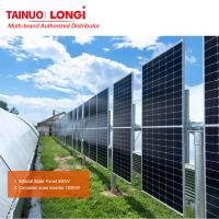 China LONGI Himo7 Bifacial 570 580 590 600 Solar Panel 2278*1134*30mm First year decay 1.5% for sale