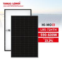 China 182mmx182mm Cell Size Longi Hi-Mo 6 Solar Panels 580W 590W 600W Mono Topcon Pv Modules for sale