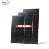 China 144 Cells 2*72 Jinko N Type Bifacial Solar Panel 570W 575W 580W 585W CE TUV Certified for sale