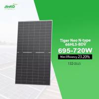 China 182mmx182mm Cell Size N Type Mono-crystalline Tier 1 Solar Panels 720W for Business for sale