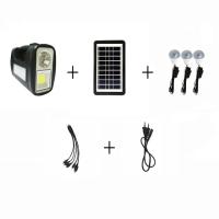 China Hot Sale Battery Solar Generator Lighting System Kit Outdoor Camping Fishing Power Outage Home Emergency Power Supply for sale