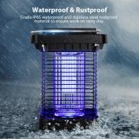 China OEM Solar Mosquito Killer Lamp Outdoor Light Home Garden Solar Light Bug Zapper for sale