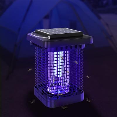 China Weather Proof Solar Mosquito Killer Lamp Pest Control Solar Insect Killer Lamp for sale