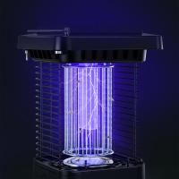China Waterproof Led Camping Solar Light Mosquito Zapper Handheld Rechargeable for sale