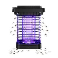 China Waterproof Led Camping Solar Light Mosquito Zapper Handheld Rechargeable for sale