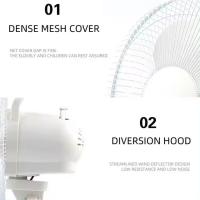 China 12Inch Electric Solar Rechargeable Table Fan For Living Room Floor Ventilation for sale