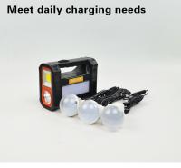 China ABS Material Solar Led Lighting Kit Portable Solar Indoor Lighting System 4V for sale