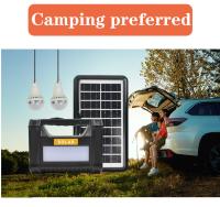 China Customized Solar Home Lighting System Polycrystalline Silicon Solar Panel Lighting Kit for sale