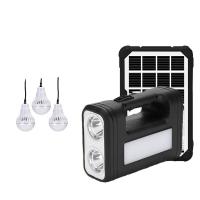 China 4500mAh Battery Solar Powered Lighting System Solar Emergency Lighting System ABS for sale