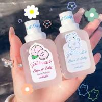 China 50ml Eau De Parfum Little Bear Baby Perfume Long-Lasting Fresh Peach Fruit Scent Infant Milk Fragrance Natural Light for sale