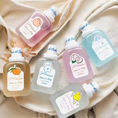 China Factory Peach Milk Scent Baby Bear Girl Student Perfume Mist Small Light Fragrance Body Spray Wholesale for sale