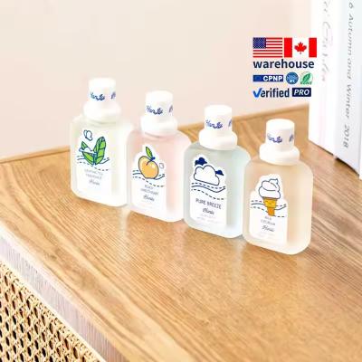 China Factory Peach Milk Scent Baby Bear Girl Boy Perfume Mist Small Light Fragrance Body Spray Kids Perfume for sale