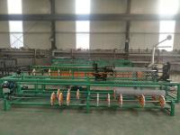 China 3m width full automatic single wire/double wire feeding chain link fence machine for sale