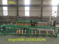 China 3m width full automatic single wire/double wire feeding chain link fence machine for sale