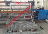 China 4m width  Full Automatic double wire feeding Chain Link Fence Machine for sale