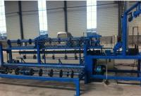 China 2m-4m Width Full Automatic Double /Single Wire feeding Chain Link Fence Making Machine for sale