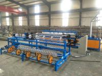 China PLC Control full Automatic Diamond Wire Mesh Making Machine/chain link fence machine for sale