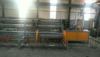 China PLC control double wire  full  Automatic Chain Link Fence Machine,Diamond Mesh Machine for sale