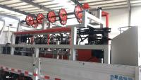 China 3m width Fully-Automatic single wire feeding Chain Link Fence making Machine with  Best Price for sale
