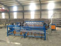 China 3m width Double wire Full Automatic PLC control Chain Link Fence making Machine for sale