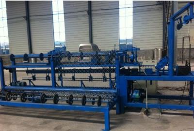 China 2m-4m Width Full Automatic  Chain Link Fence Machine for make wire mesh fence for sale
