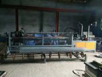 China 3m width single wire feeding PLC Control  full automatic Chain Link Fence  Machine for sale